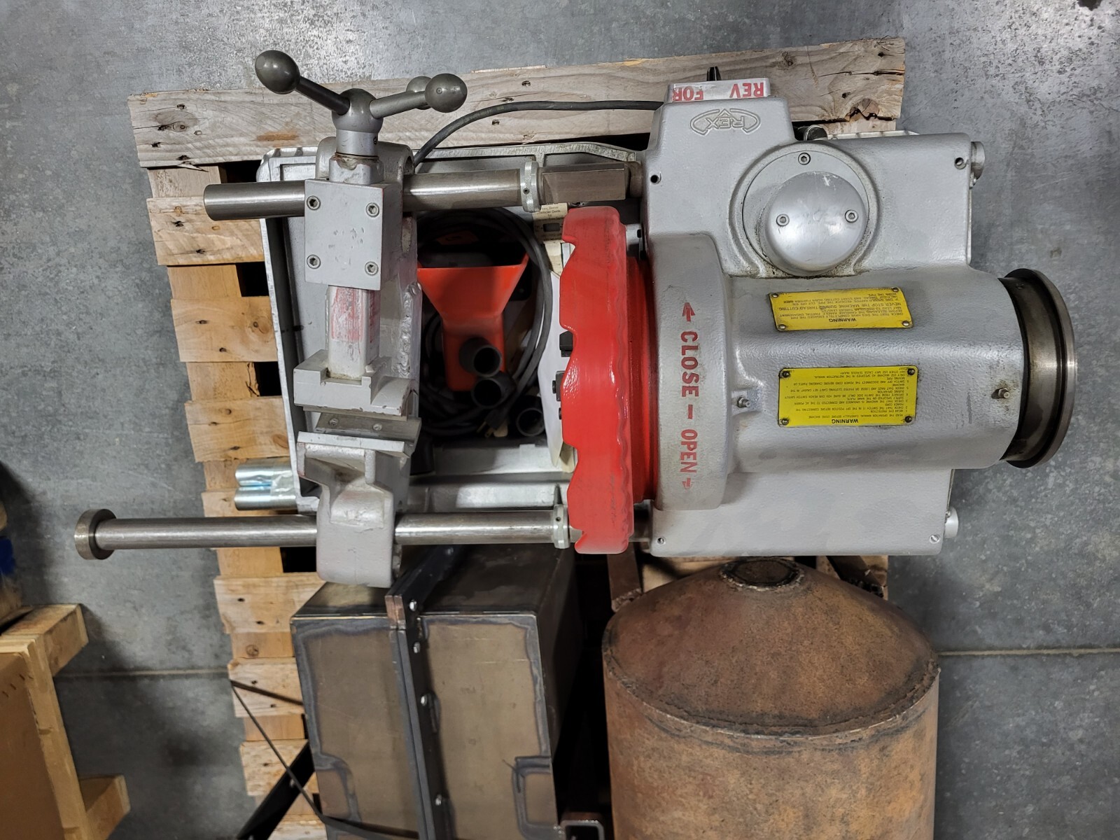 WHEELER-REX 6790 Threading Machine 1/2"- 4" | eBay