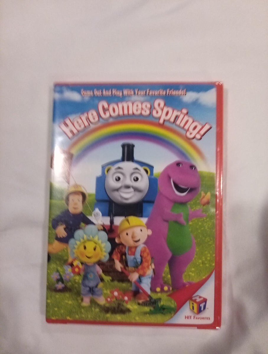 Barney Dvd Beo Hit Favorites Here Comes Spring (DVD, 2009) For Sale