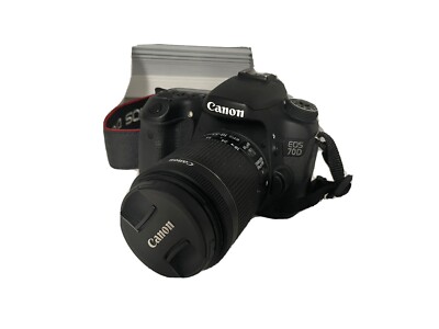 Canon EOS 70D camera + lend + batteries | eBay