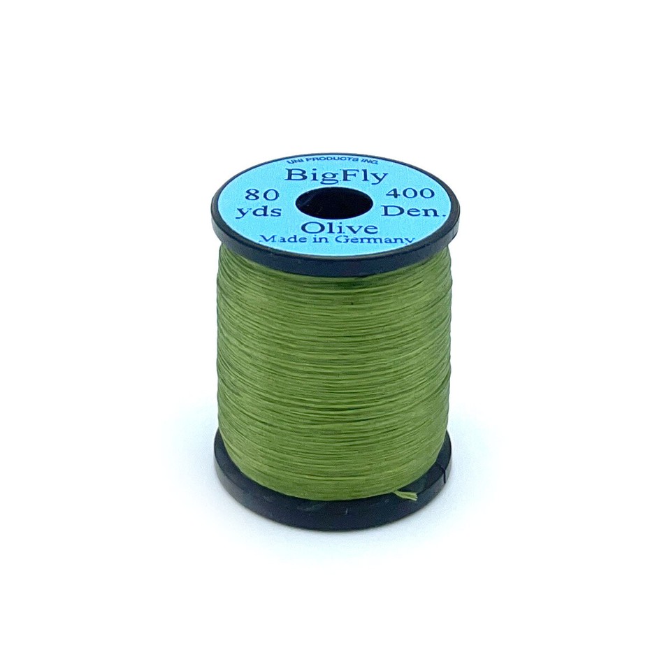 UNI BIG FLY THREAD - Fly Tying Saltwater Pike Bass Jig Strong - 80 Yd ...