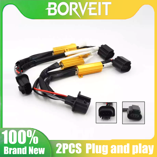 H13 Error Free Canbus LED Decoder Load Resistor Fit Dodge Ram 1500 2500 ...