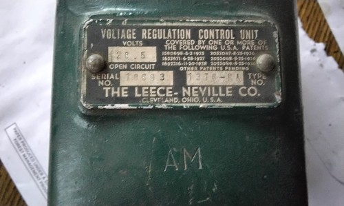 Leece Neville Voltage Regulation control unit .Type 1376-RA "NOS" | eBay
