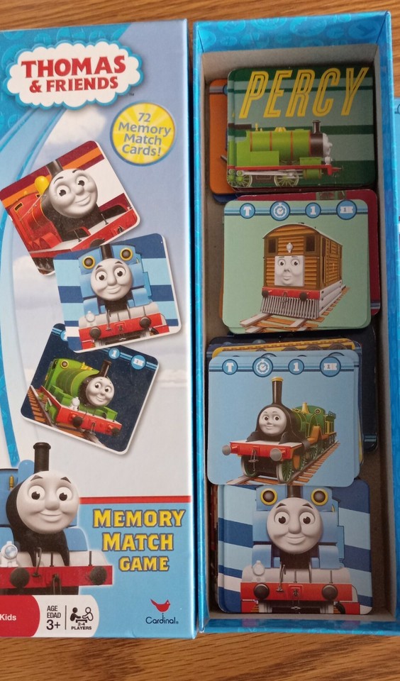 Thomas and Friends Memory Match Cards (Only 69 cards because 3 are ...