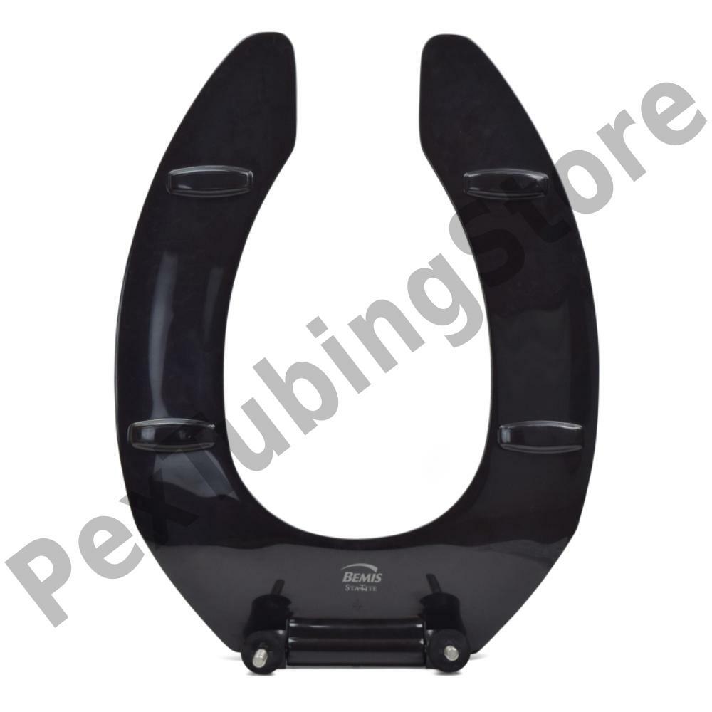 Bemis 1955SSCT (Black) Commerical Plastic Elongated Toilet Seat | eBay