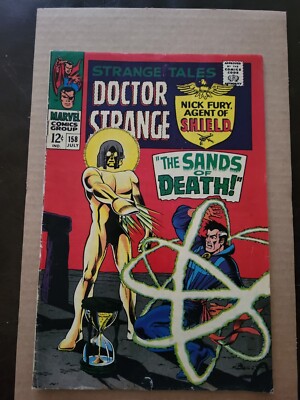 Strange Tales #158 FN 1st Full Appearance Living Tribunal MCU SA 🔑 ...