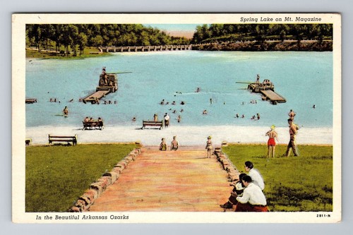 Ozarks AR-Arkansas, Spring Lake On Mt Magazine, Antique, Vintage ...