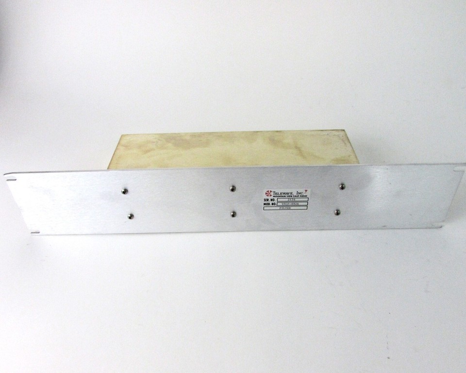 Telewave TPCF-8926 Combline Preselector Filter - 870-890 MHz, 85dB, 20 ...