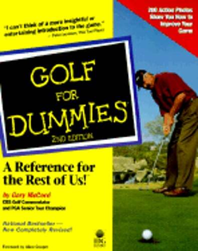 Golf for Dummies by Gary McCord: New 9780764551468| eBay