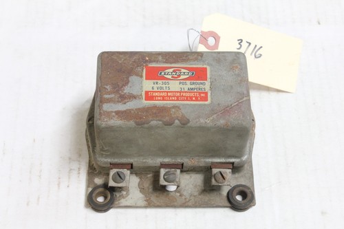 Standard VR-305 6 volt positive ground 31 amp voltage regulator | eBay