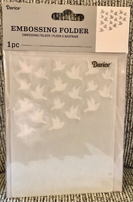 New Darice BIRDS EMBOSSING FOLDER Cardmaking Paper Craft Stamping | eBay