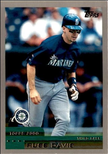 2000 Topps Baseball Card Russ Davis Seattle Mariners #17 | eBay