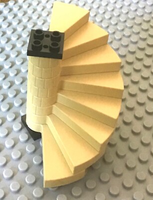 LEGO Tan Spiral Steps Stairs Staircase Exactly as Shown | eBay
