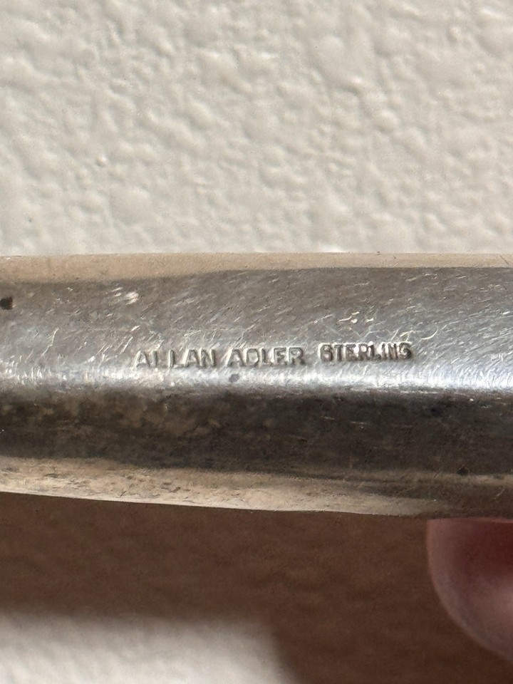 Allan Adler ~ Sterling Silver 12” Knife - SOLID STERLING HANDLE ~ $250 ...