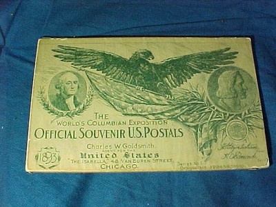 UNOPENED PACK of 10 1893 COLUMBIAN EXPOSITION Charles GOLDSMITH ...