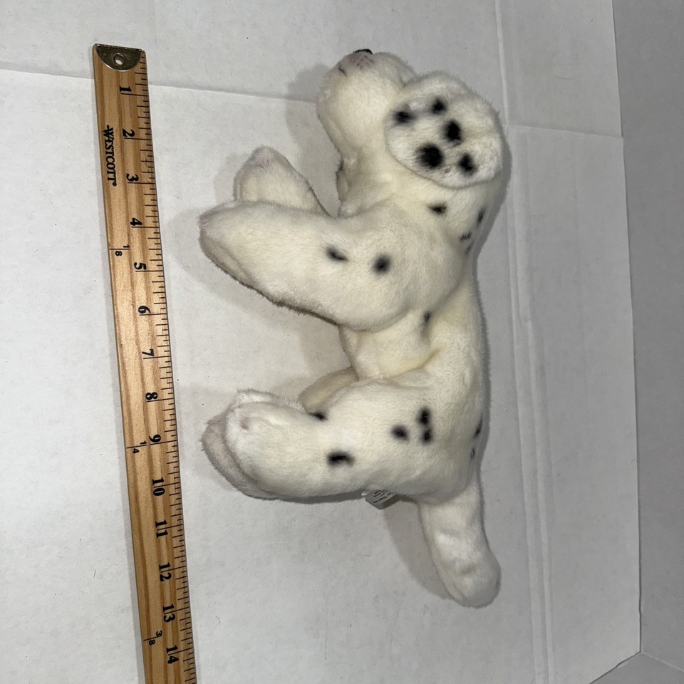 Alfas Fuzzy Town Inc Dalmatian Dog Puppy Plush Stuffed Animal Realistic ...