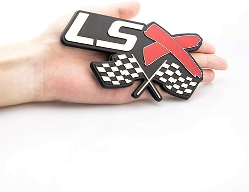 1Pcs LSX Flag Emblems, 3D Badge Car Decal for Fender Door Trunk Hood ...