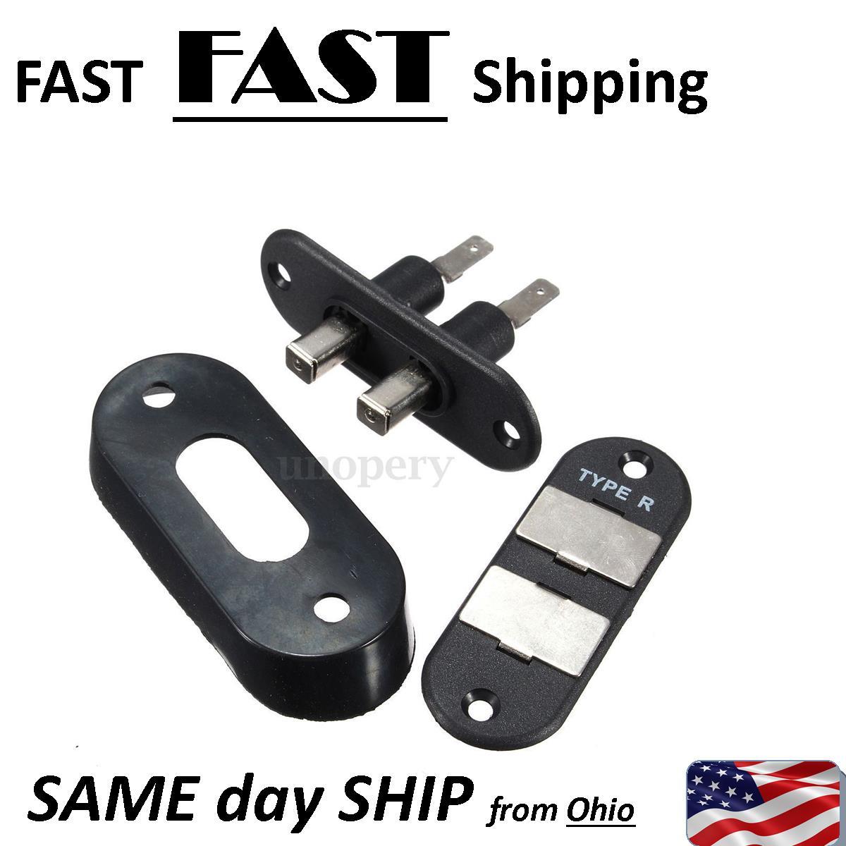 sliding DOOR contacts - 2 post contact strip with strike plate ...