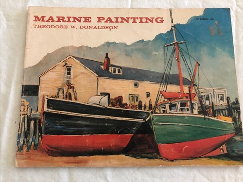 Vintage Marine Painting by Theodore W. Donaldson Pittman 44 Art Book ...