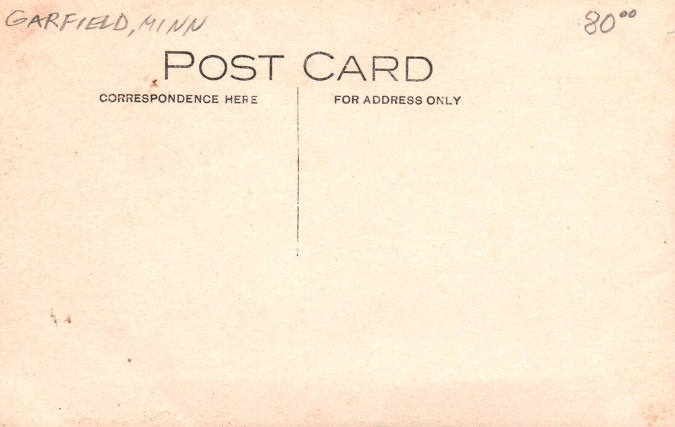 Garfield Minnesota Mn. Main Street Vintage Postcard | eBay