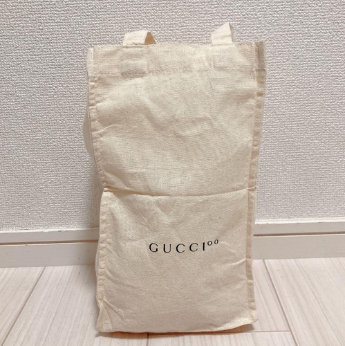 GUCCI Simple Logo White Canvas Tote Bag Eco Bag Rare New | eBay