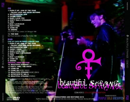 PRINCE / BEAUTIFUL STRANGE : CD&VIDEO COLLECTOR'S EDITION (1CD+1DVD) | eBay