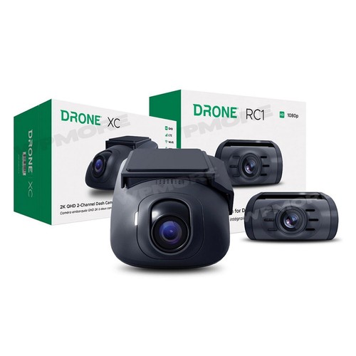 DroneMobile XC-LTE 2K QHD GPS Dash Cam w/LTE + XC-RC1 add on Rear ...