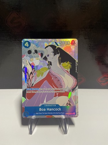 One Piece Card Game Boa Hancock OP02-059 Gift Collection Alt Art Karte ...