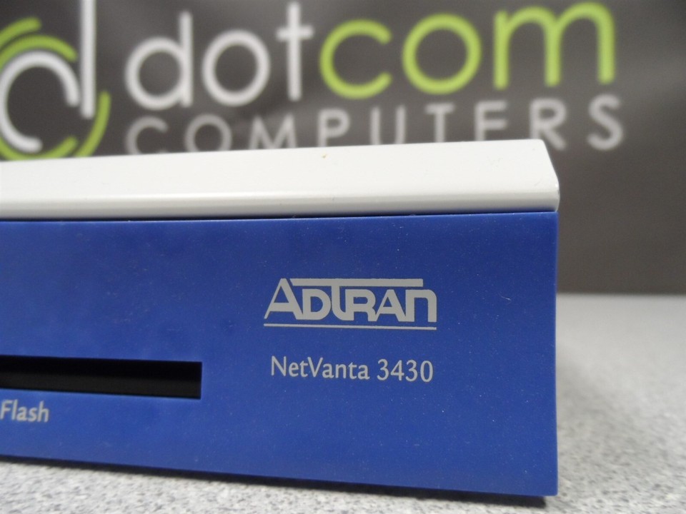 Adtran NetVanta 3430 1200820E1 White Power Cord .Console Cable Warranty ...