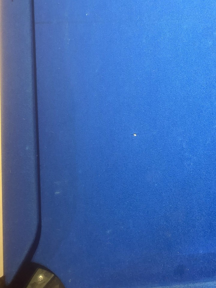 Pool Dining Table, Slate Bed with Blue Cloth | eBay UK