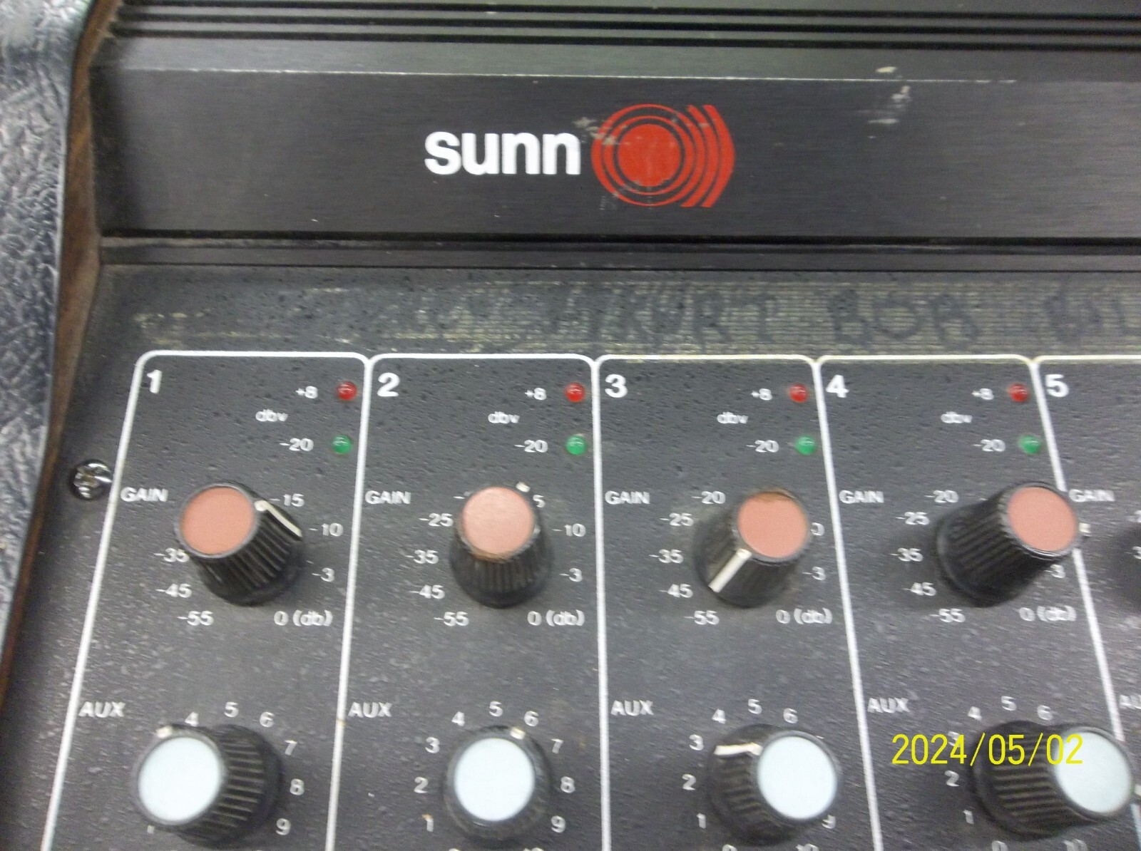 *RARE *Vintage Sunn SPL-2212 Professional Line 12-Channel Mixer SOLD AS ...