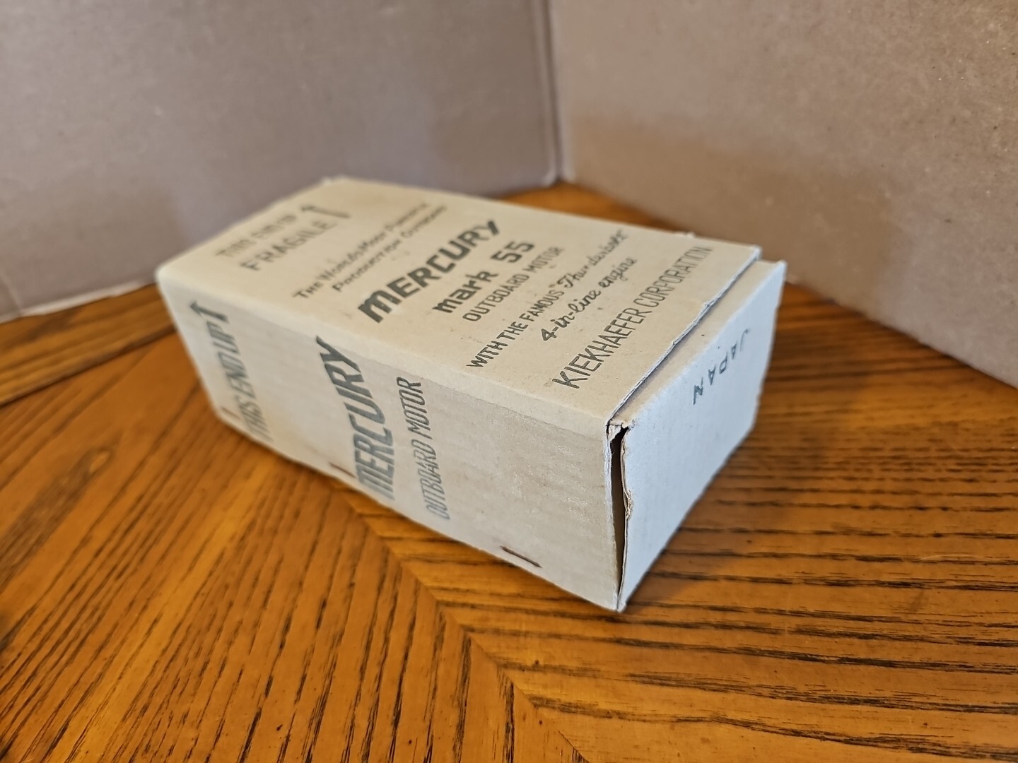 Vintage K&O Mercury Thunderbolt Mark 55 Toy Outboard Boat Motor with ...