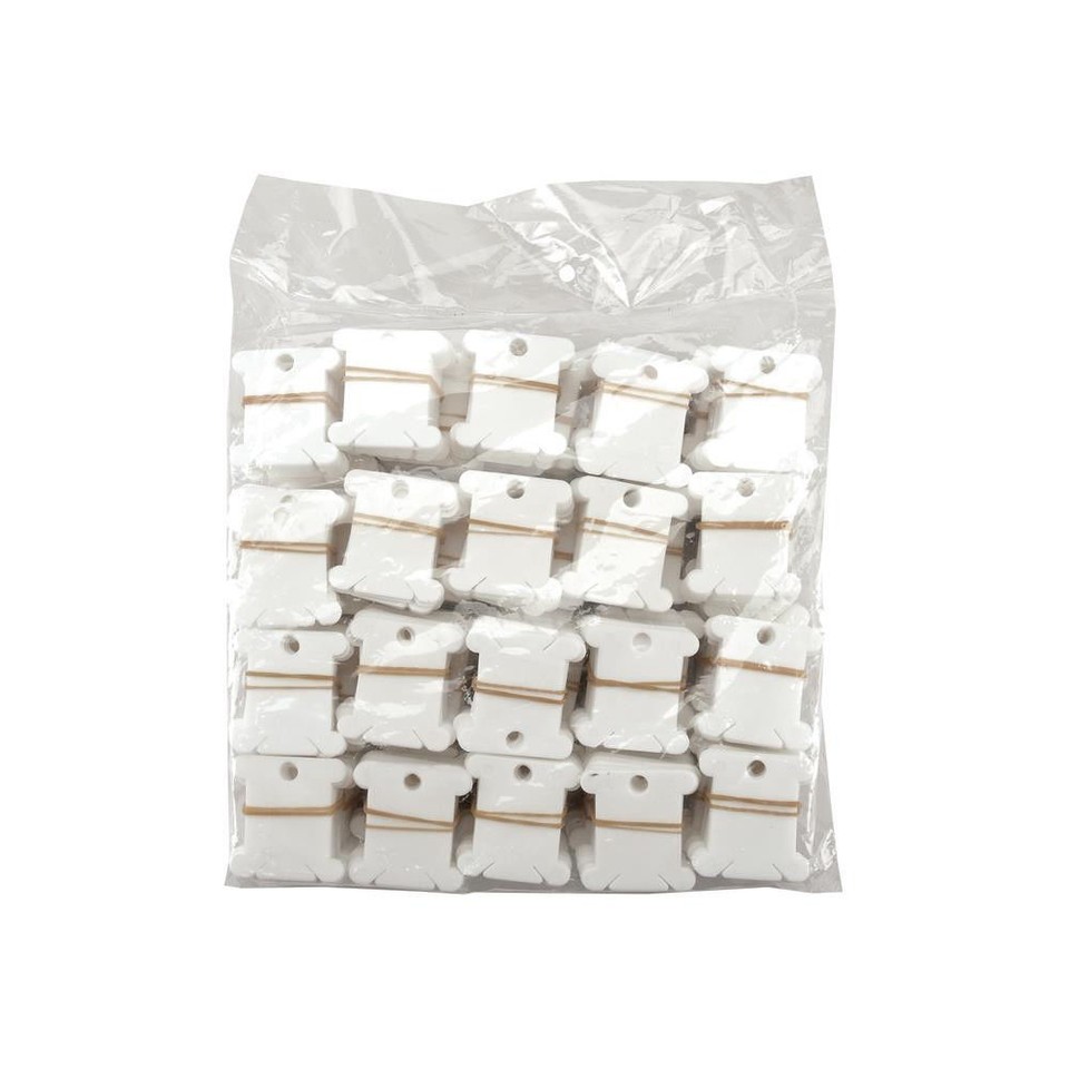 Plastic Embroidery Floss&Craft Thread Bobbins for Storage Holder Bulk ...