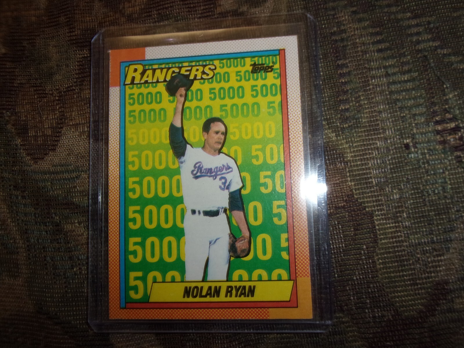1990 Nolan Ryan Topps 5,000 K's #5 ; NM or Better Condition. | eBay