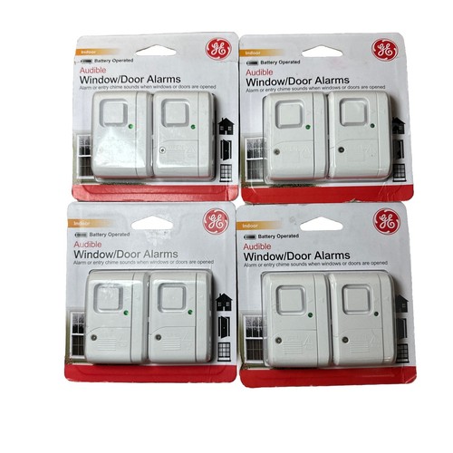 GE By Jasco Battery Operated Audible Window/Door Alarms, 8-Pack | eBay