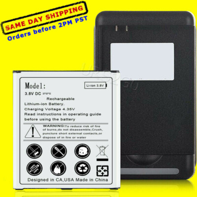 Long Lasting 4500mAh Battery or Charger for Samsung Galaxy J3 Eclipse ...