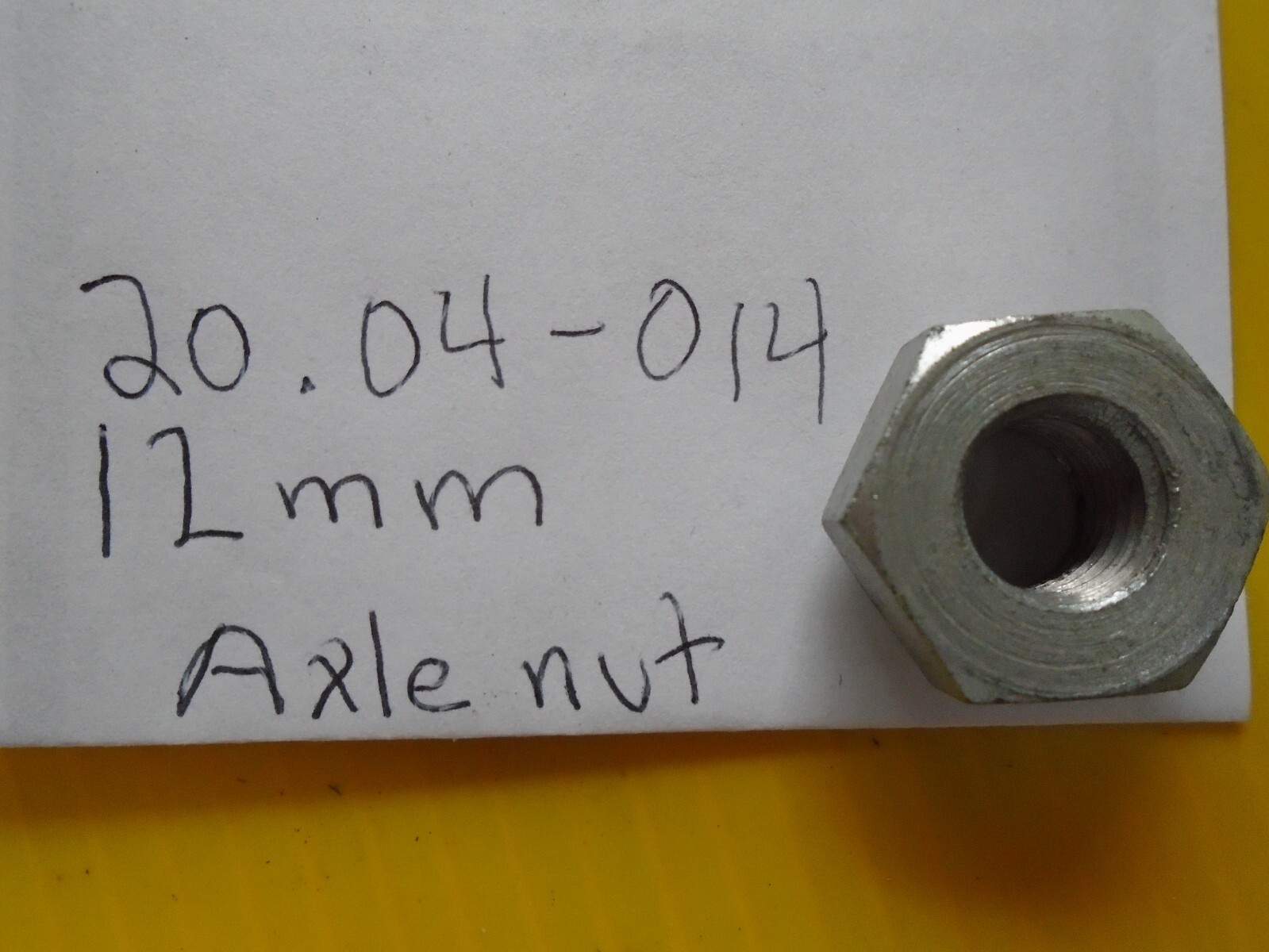 Bultaco NOS 12mm Axle Nut #20.04-014 | eBay