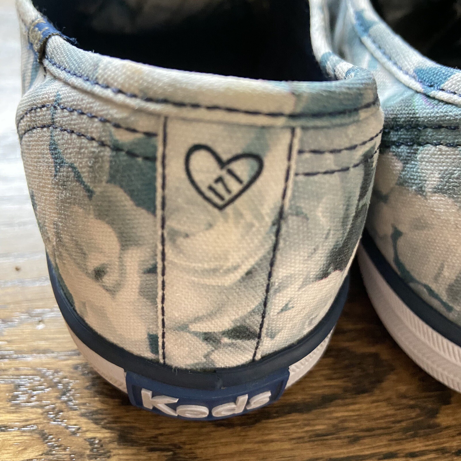 HTF Taylor Swift X Keds RARE Collab Blue Floral Shoes… - Gem