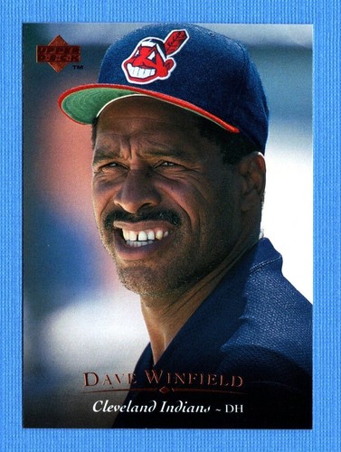 1995 Upper Deck #95 Dave Winfield Indians | eBay