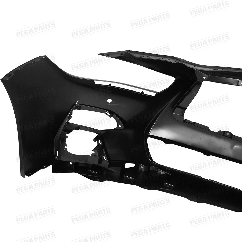 Primed Front Bumper Cover For 2018-2024 Infiniti Q50 W/ Sensor Holes ...