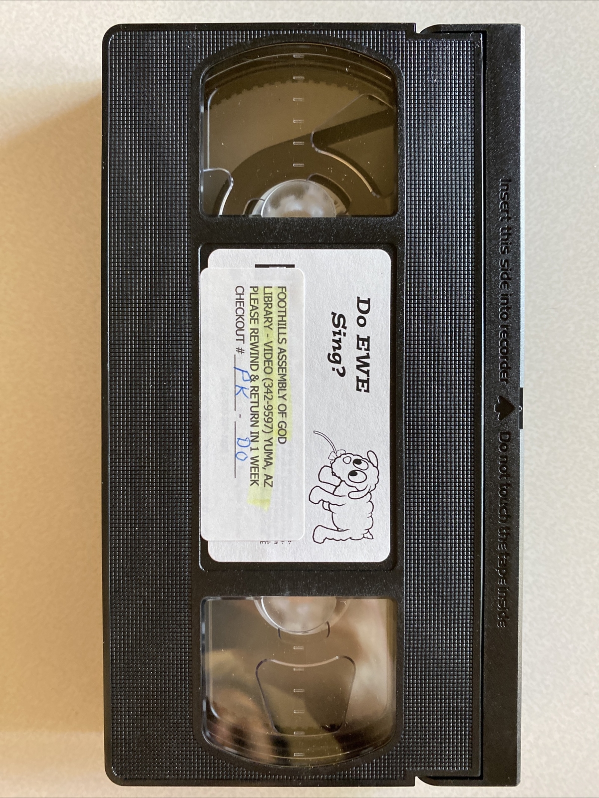 Ewe Know Do Ewe Sing Music Video VHS 2001 Christian 12 Songs 30 Min ...