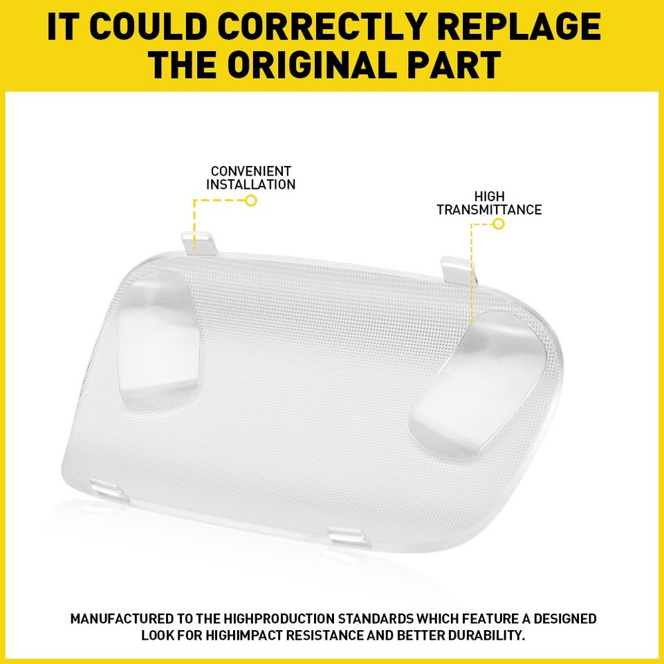 For 94-07 Ford Mustang Taurus F150 Ceiling Dome Lamp Light Lens Cover ...