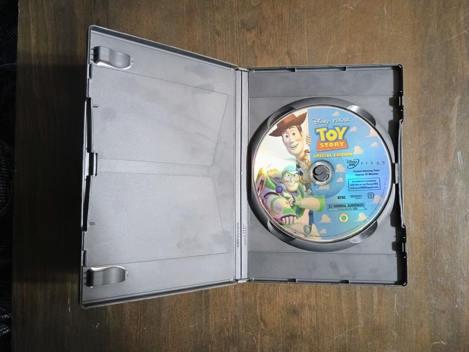 Toy Story (DVD, 1995) Excellent Condition Tom Hanks Tim Allen Family ...