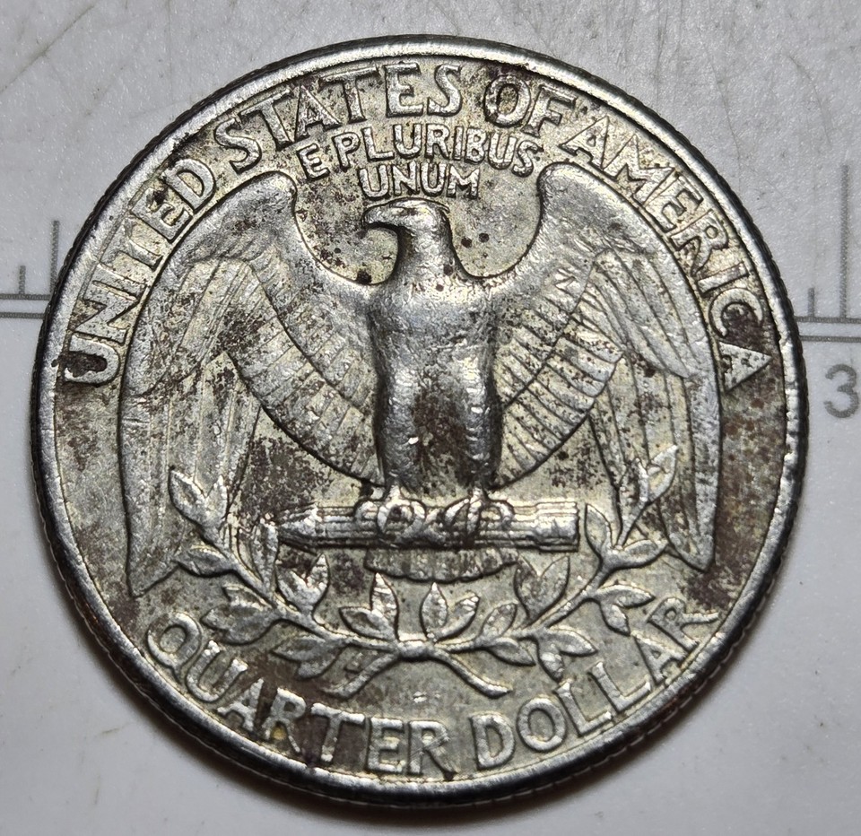 1978 D Washington Quarter w/ repunched & completely filled in D mint ...