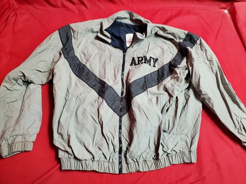 US Army PT Physical Fitness IPFU Uniform Jacket Gray MEDIUM REGULAR | eBay