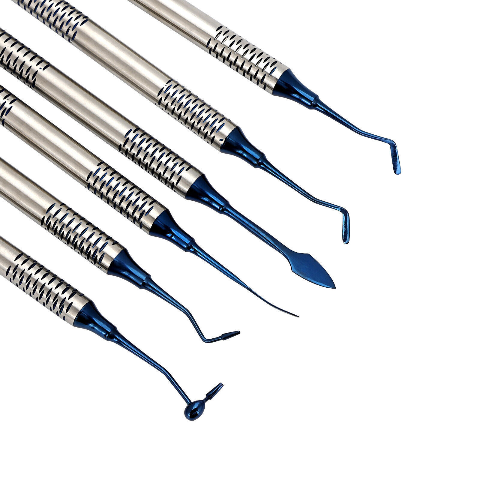 6 Pcs Dental Composite Resin Filling Repair Spatula Aesthetic ...