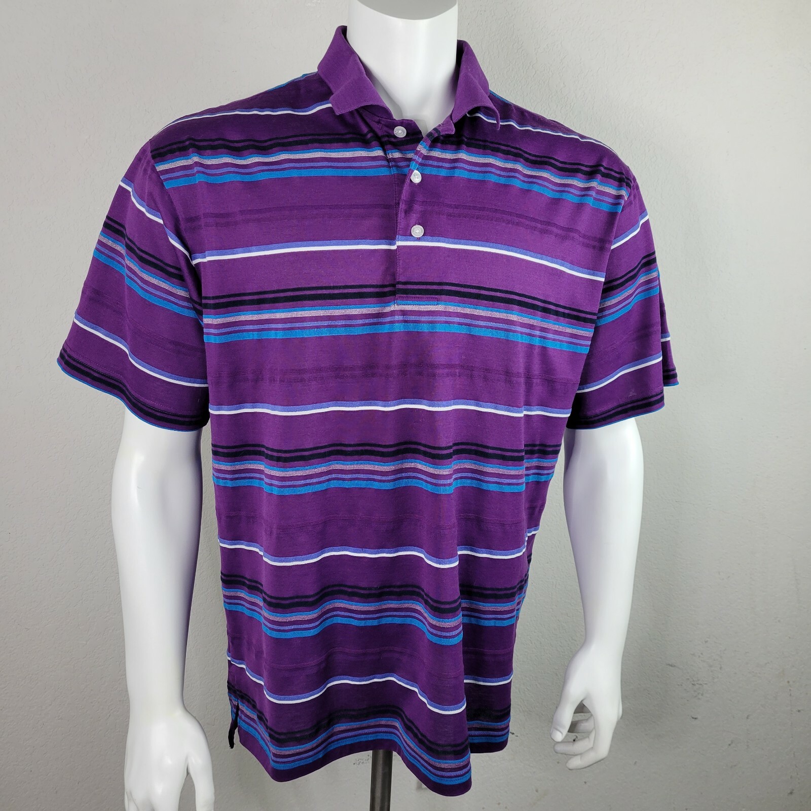 Daniel Cremieux Signature Collection Purple Striped P… - Gem