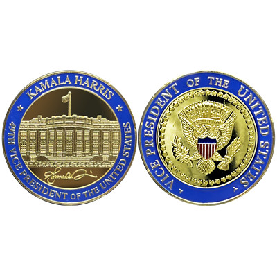 BL15-006 Vice President Kamala Harris White House Challenge Coin | eBay