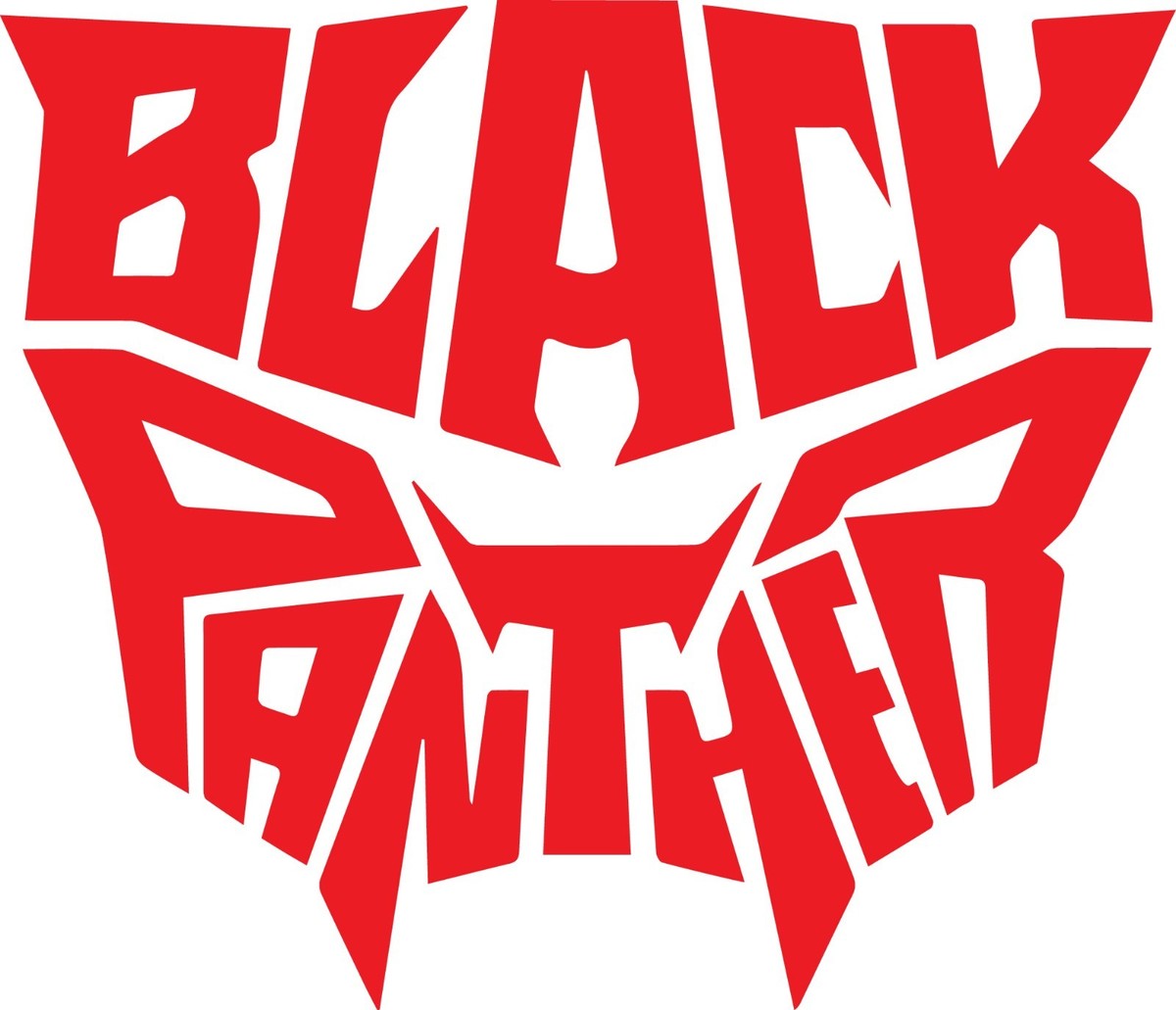 Black And Red Panther Logo