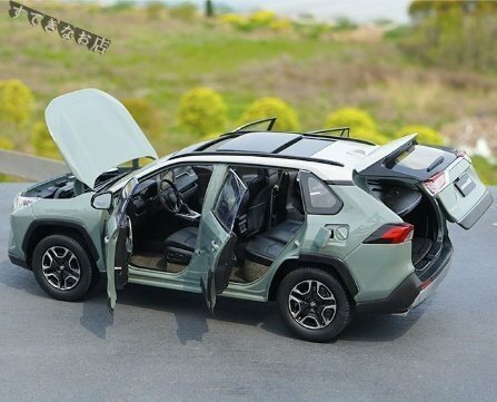 Model Rav4 Miniature Diecast 1Pce 1/18 Scale 2019 Alloy Collection Toy ...
