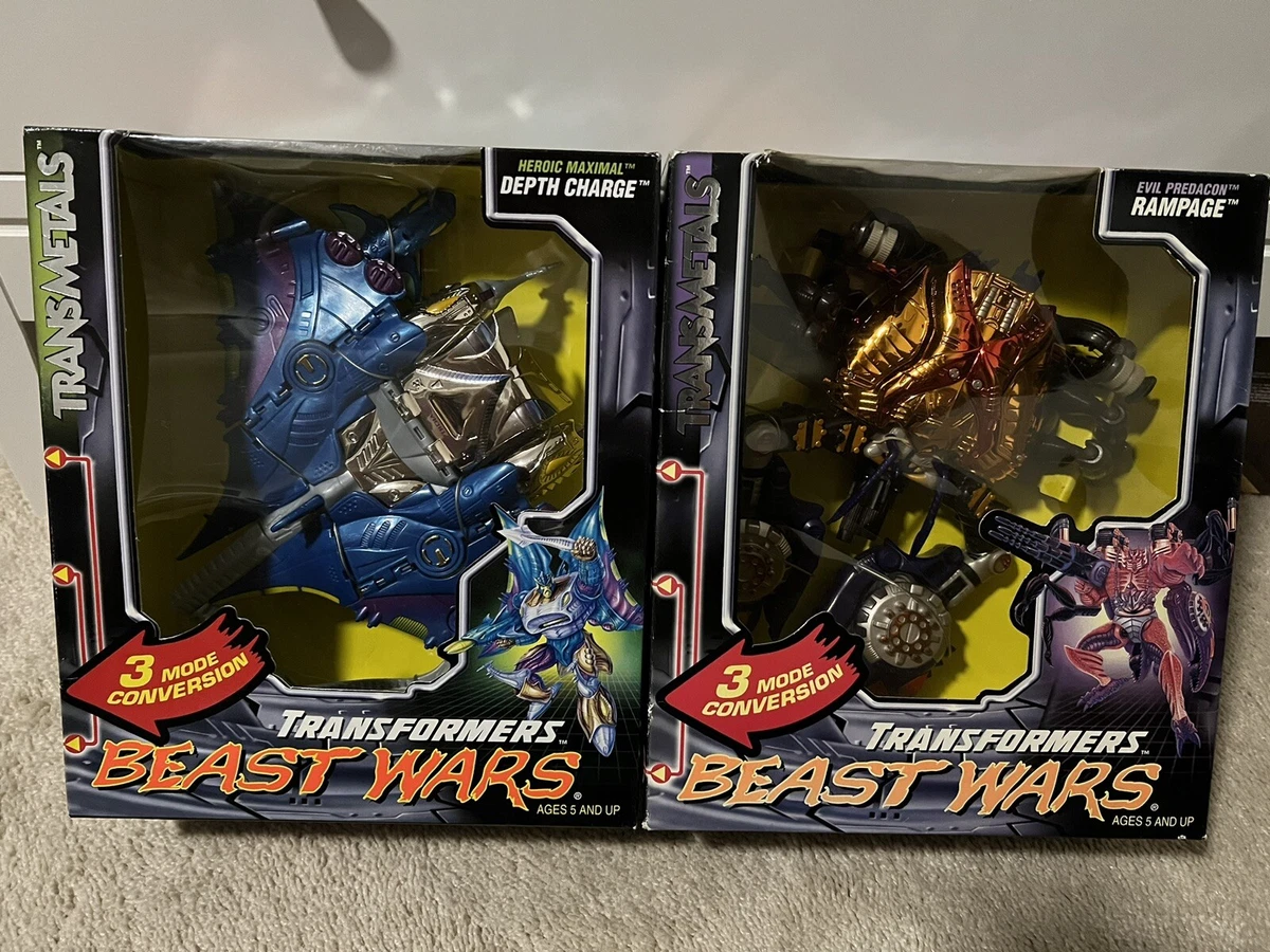 Beast Wars Depth Charge Vs Rampage